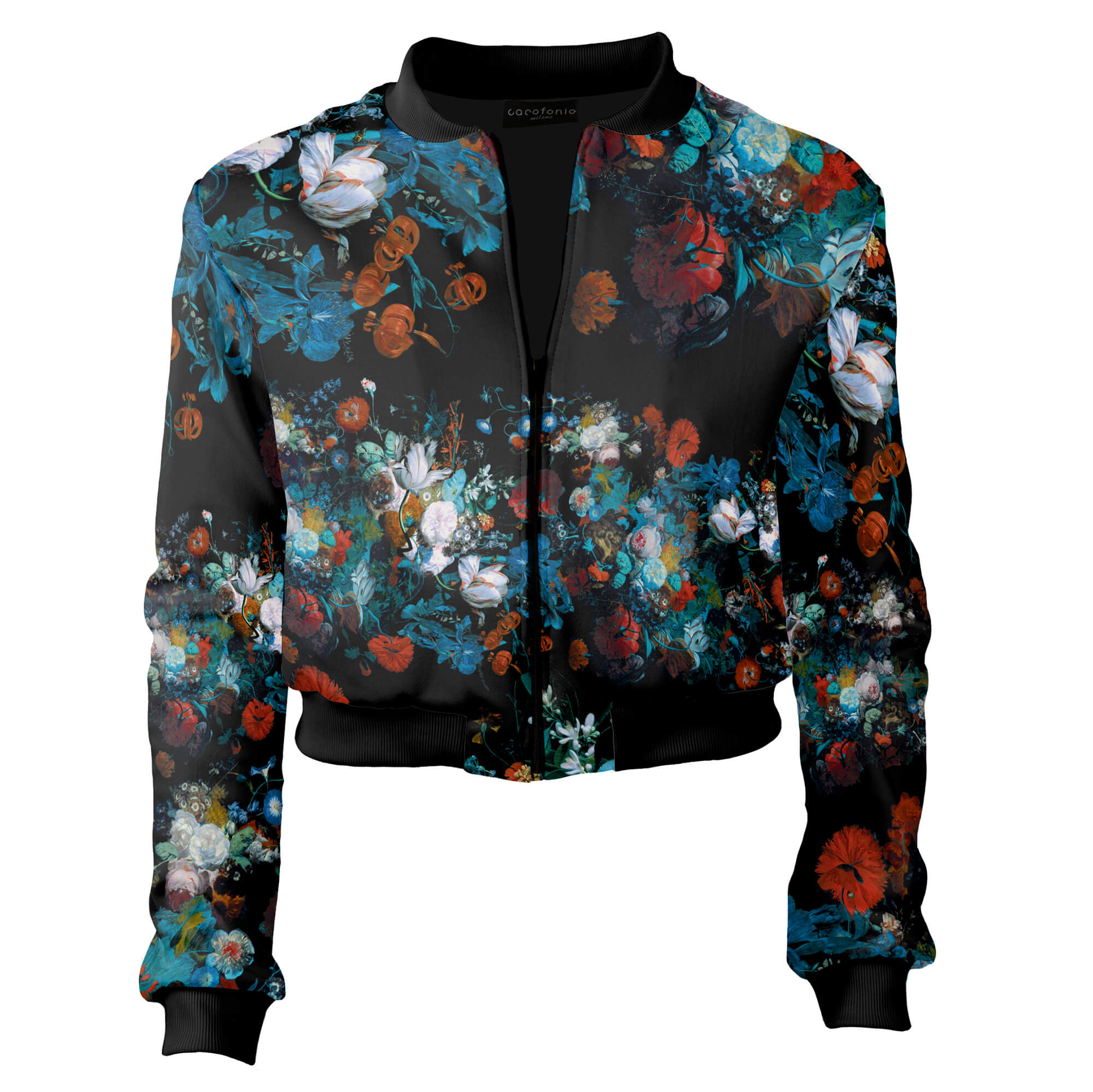 Short floral jacket - Still Life – CACOFONIA